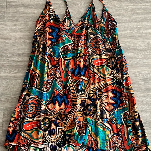 SHEIN | Dresses | Shein Multi Color Dress | Poshmark